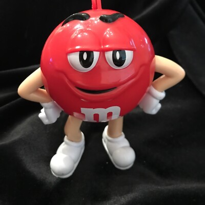 M&M's Red 1/2" Tall 4 Wide Classic Collector Candy Item | eBay