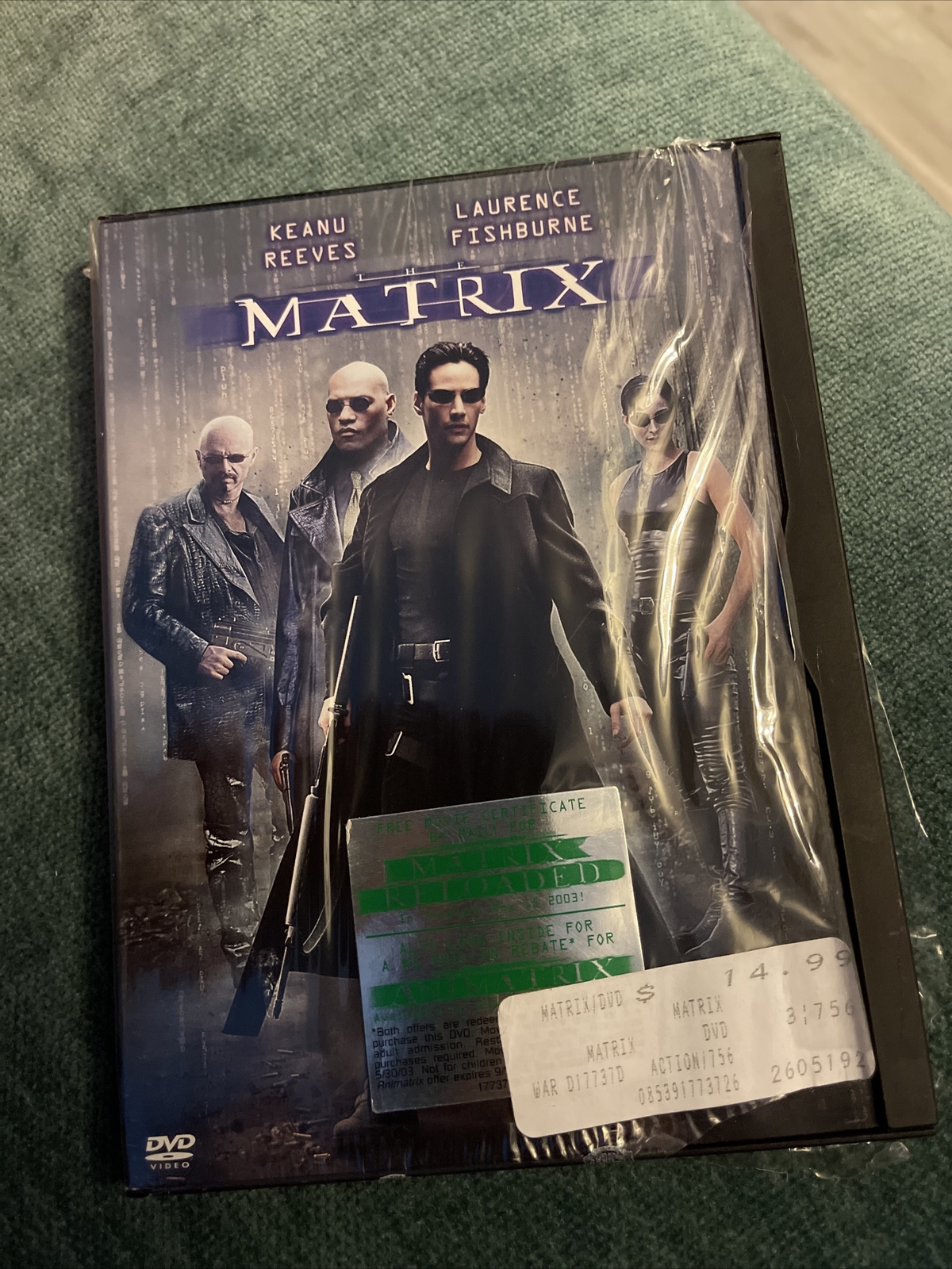 The Matrix (DVD, 1999) 85391773726| eBay