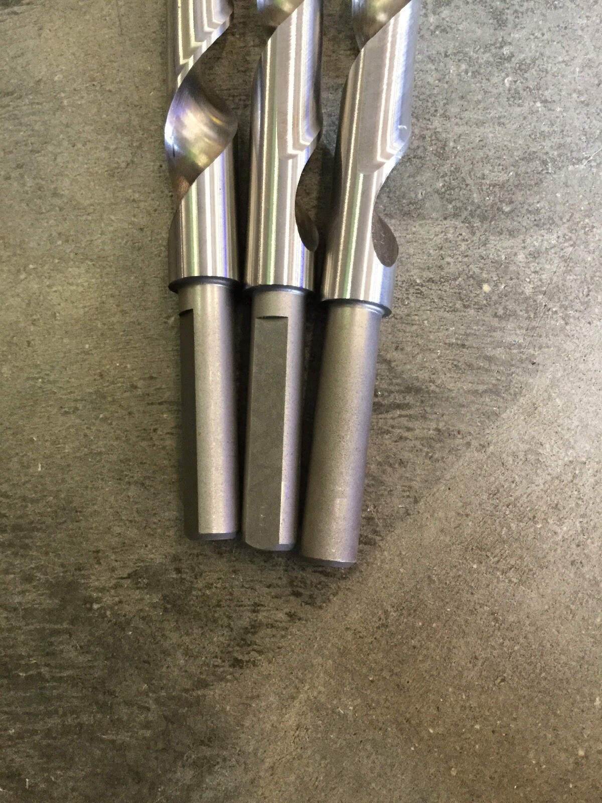 3 NYTD 11/16" Railroad Tie Bore Drill Bits 9-1/2" OAL. Made in USA ...