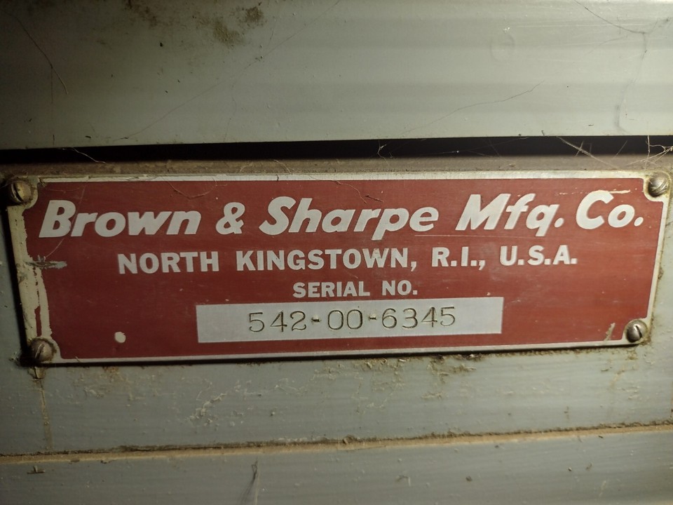 Brown & Sharpe #00 Automatic Screw Machine; Mfg. 1973 Peterson #3657 | eBay