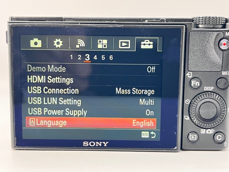 AS-IS Flash failur Sony DSC-RX100 III M3 20.1 MP CyberShot Digital ...