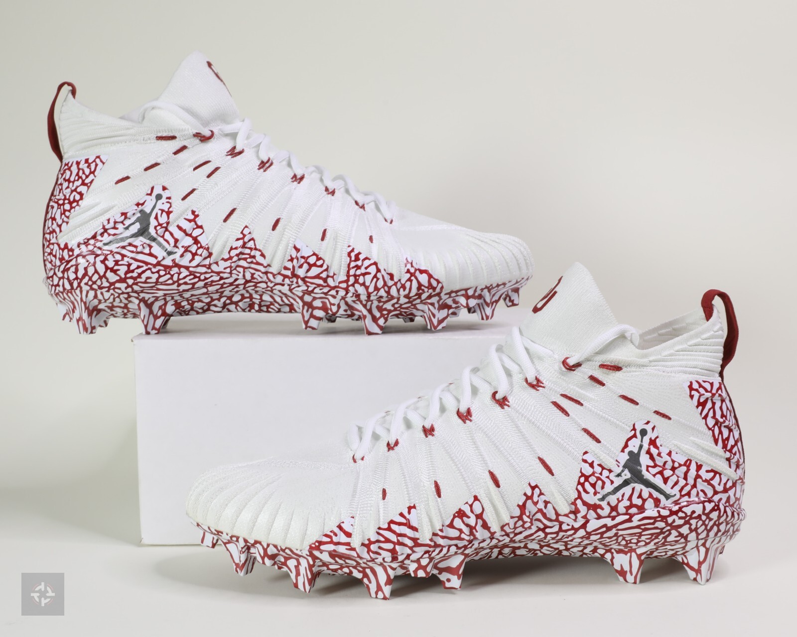 Nike Jordan Alpha Menace Elite Oklahoma Sooners Football Cleats Men's ...