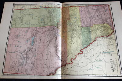 1900-Now - Map Of Alberta