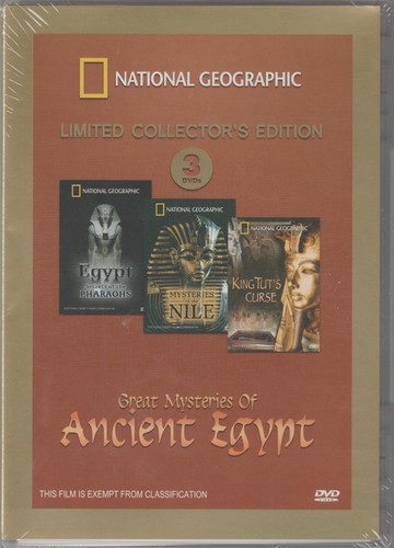 National Geographic - Great Mysteries Of Ancient Egypt (DVD, 2006, 3 ...