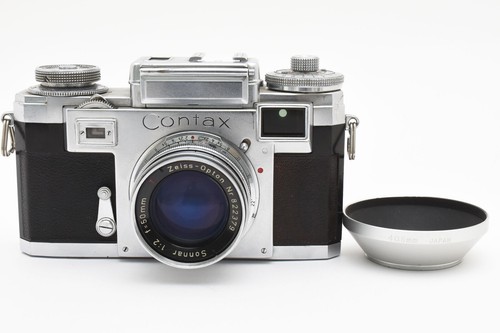 Rare "Meter Works" Contax III Film Camera 50mm f/2 Red T Lens [N MINT ...