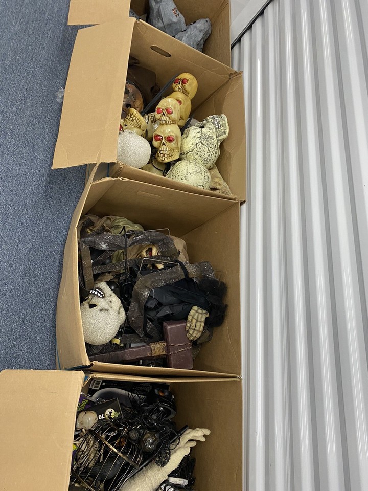 1 Value BOX Random Halloween Prop Animated Decorations LifeSize Gemmy ...