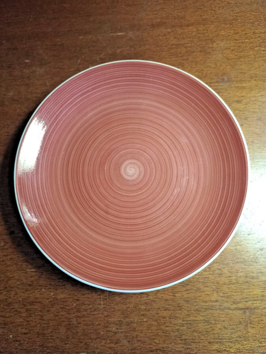 Set of 3 Stoneware Salad Plates by Dover & York ~ Swirl (*Rare ...