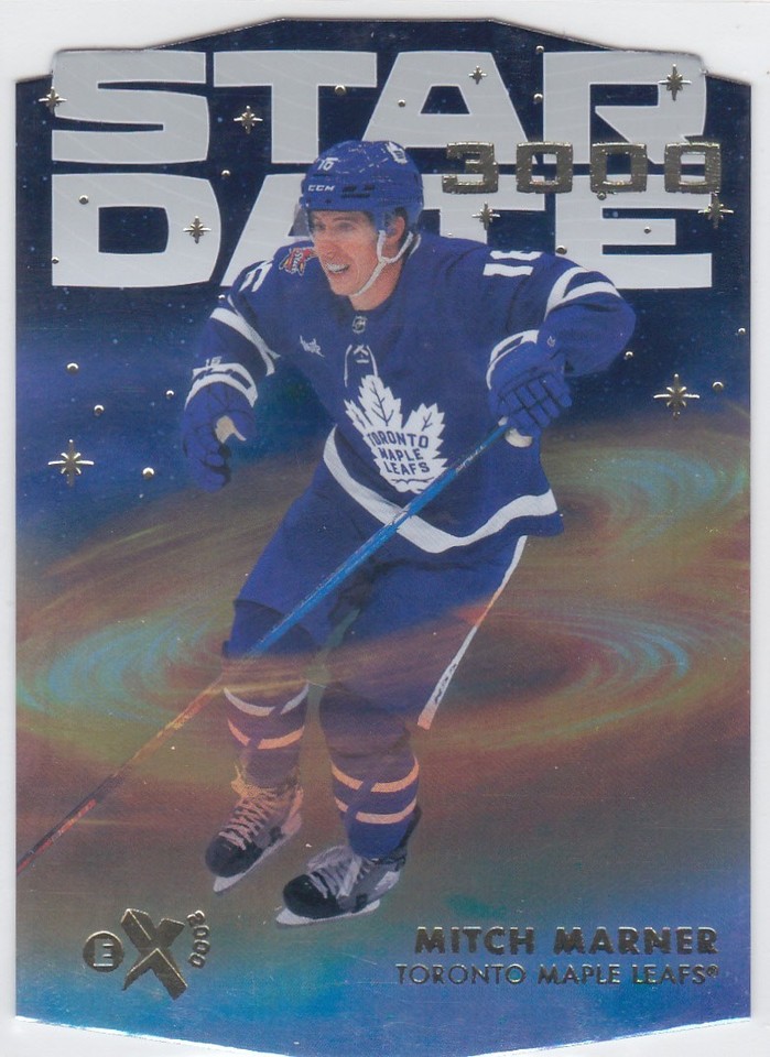 2023/24 SKYBOX E-X 2000..MITCH MARNER..STAR DATE 3000..# SD-19..MAPLE ...
