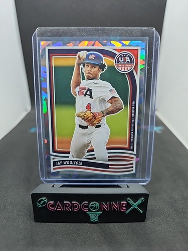 2024 Stars and Stripes Jay Woolfolk 9 Card Lot /25 /49 /50 Virginia ...