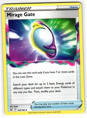 MIRAGE GATE 163/196 LOST ORIGIN ENGLISH POKEMON TCG | eBay