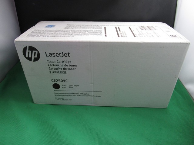Genuine HP CE250YC Black Toner Cartridge LaserJet 3525 Cm3530 for sale ...
