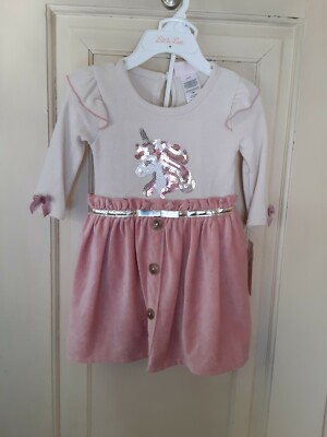 Little Lass Girls 2 Piece Dress Set Size 18 Months NEW WITH TAGS | eBay