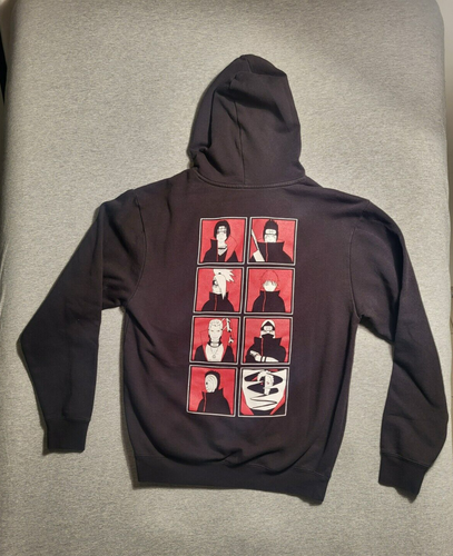 VTG Naruto Shippuden x Ripple Junction Akatsuki Anime Frames Hoodie ...