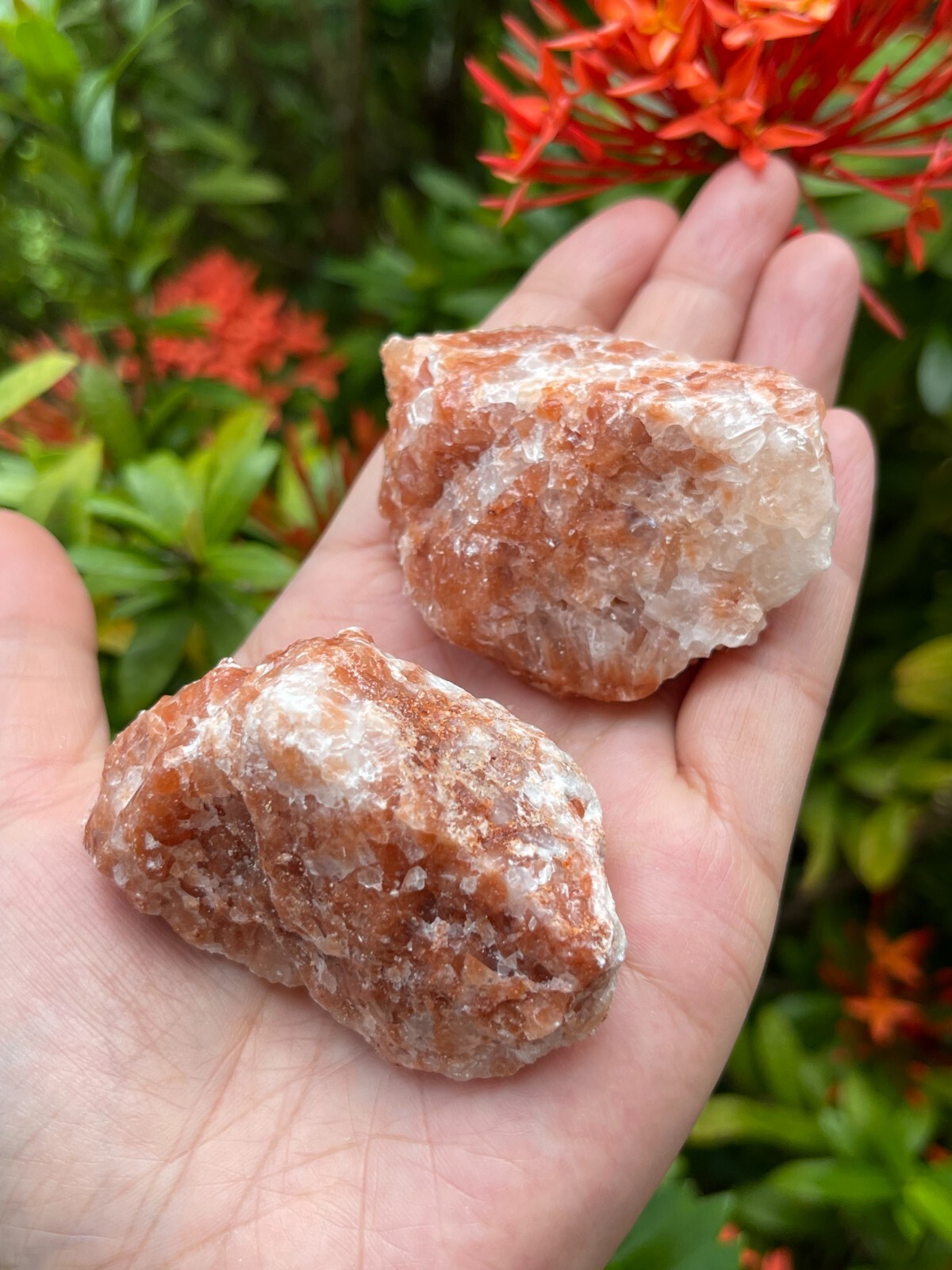 Grade A+ Large Red Calcite Rough Natural, 2-3" Red Calcite, Wholesale ...