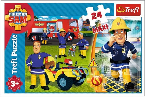 TREFL, Maxi Puzzle 24 Teile SAM DER FEUERWEHRMANN, , TRF14290 ...