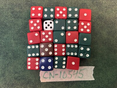 Misc. D6 Dice Lot CN-10545 | eBay