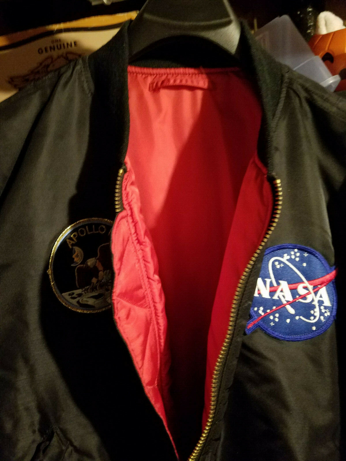 Apollo 11 NASA Flight Jacket Size XL Worn Once | eBay