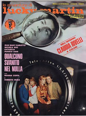 fotoromanzo LE AVVENTURE DI LUCKY MARTIN ANNO 1974 NUMERO 73 COFFA MURA ...