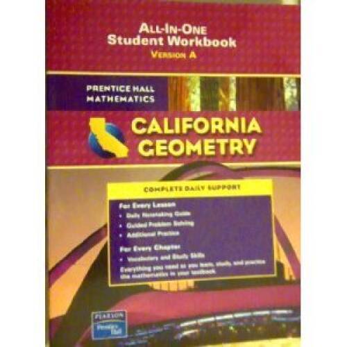 Geometry All-in-One Student Workbook California Edition - Paperback ...