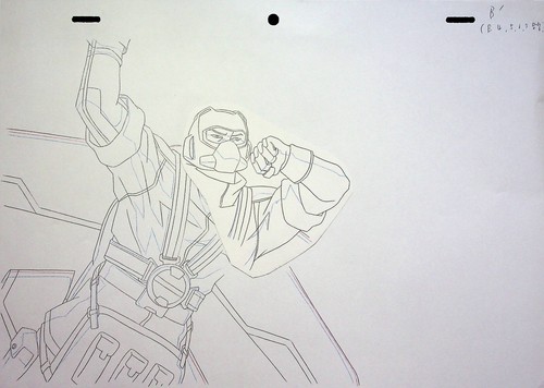 G.I. Joe: Resolute 2009 Production Hand Drawn DUKE Pencil Titmouse, Inc ...