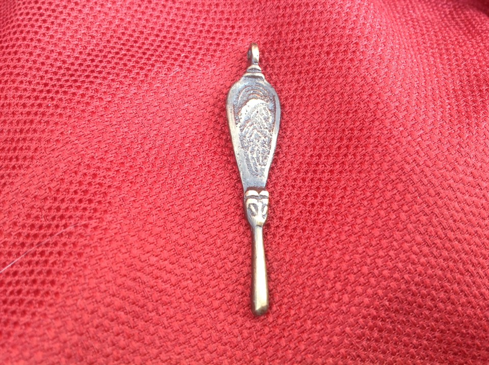 Viking Brass or Renaissance Iron Ear Spoon - SCA Celt Medieval ...
