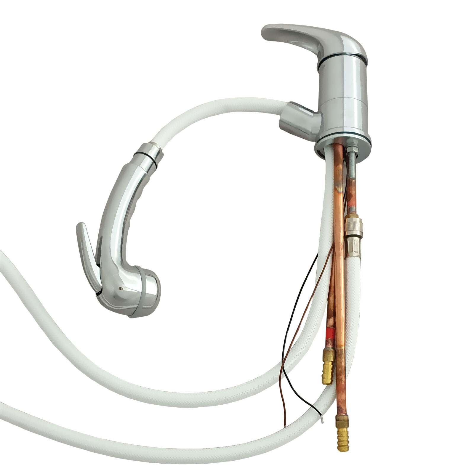 Comet Roma Caravan Shower Mixer Water Tap 12V Micro Switch Pull Out ...