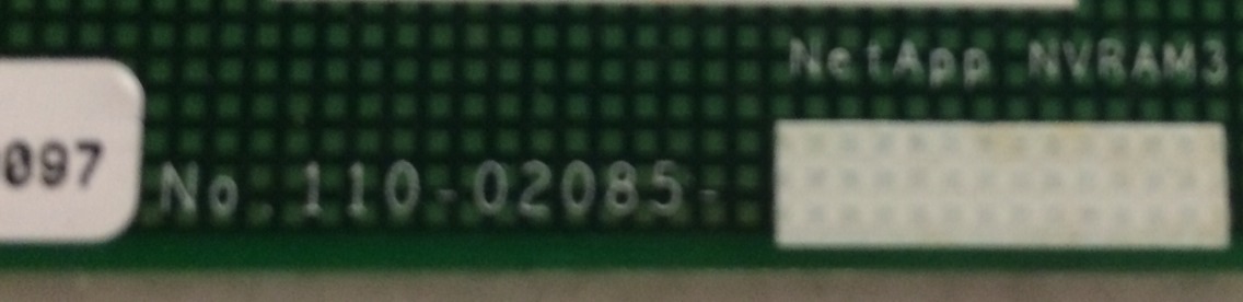 NETAPP 110-02085 NVRAM CARD - D0-61 | eBay