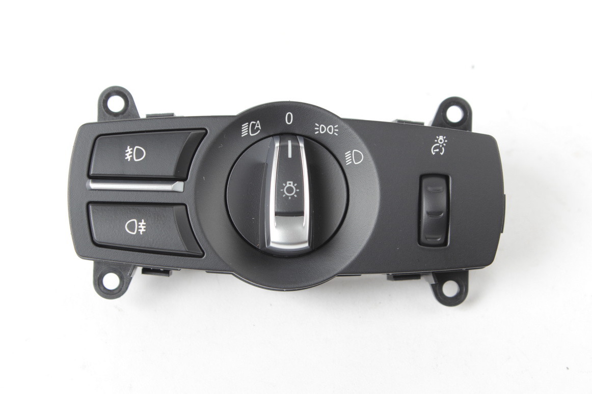 GENUINE BMW F01 F02 F04 Euro Light Headlight Control Element Switch ...