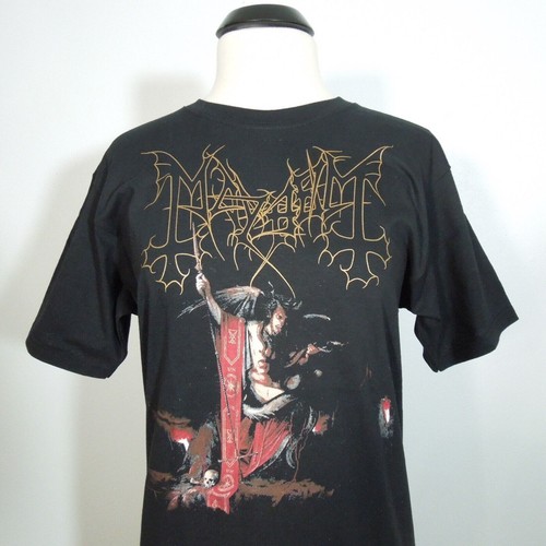 MAYHEM Daemon XL T-Shirt Black Mens Band Logo | eBay