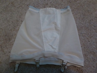 Vintage Vassarette Light-Line Large 4 Garter Girdle Ivory Style L9 | eBay