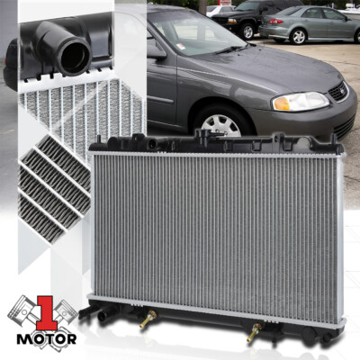 Aluminum Core Radiator OE Replacement for 00-06 Nissan Sentra 1.8 AT ...