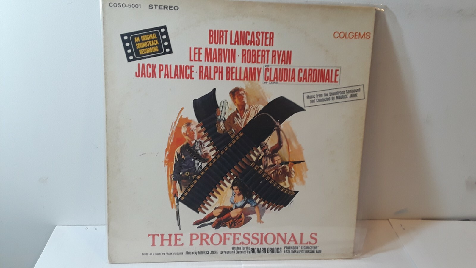 MUSIC FROM THE SOUNDTRACK THE PROFESSIONALS RECORD | eBay