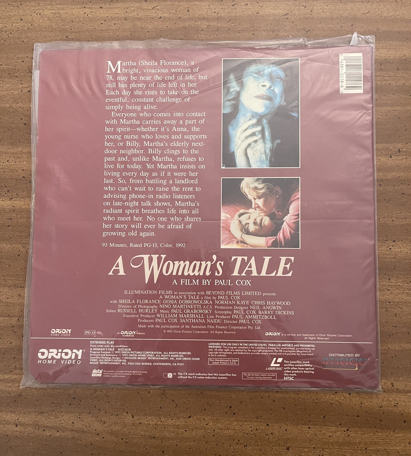 A Woman's Tale | Laserdisc LD | Paul Cox | 1991 | eBay