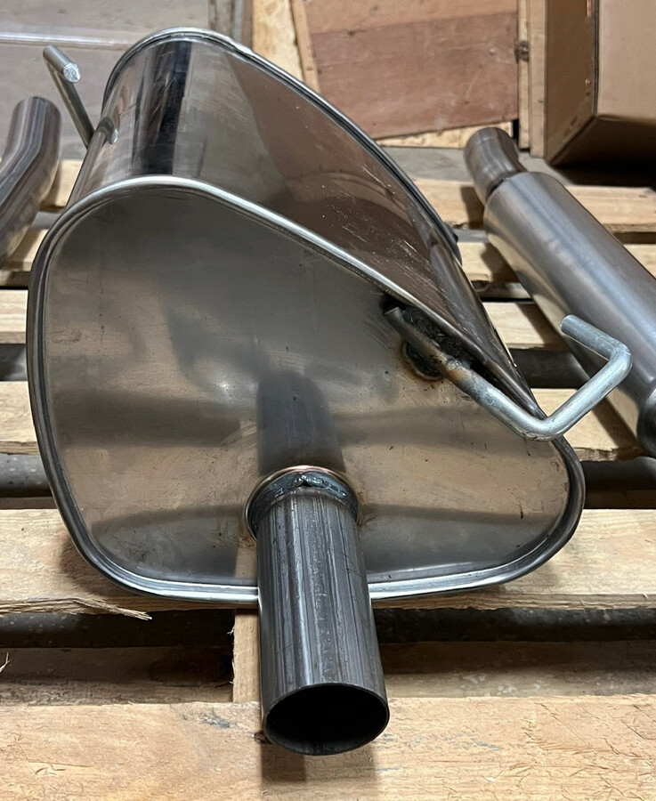 Stainless Steel Exhaust Muffler Resonator Pipe for Subaru Legacy 2010 ...