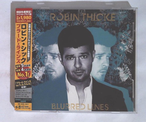 Robin Thicke – Blurred Lines UICF-9069 JAPAN CD OBI | eBay