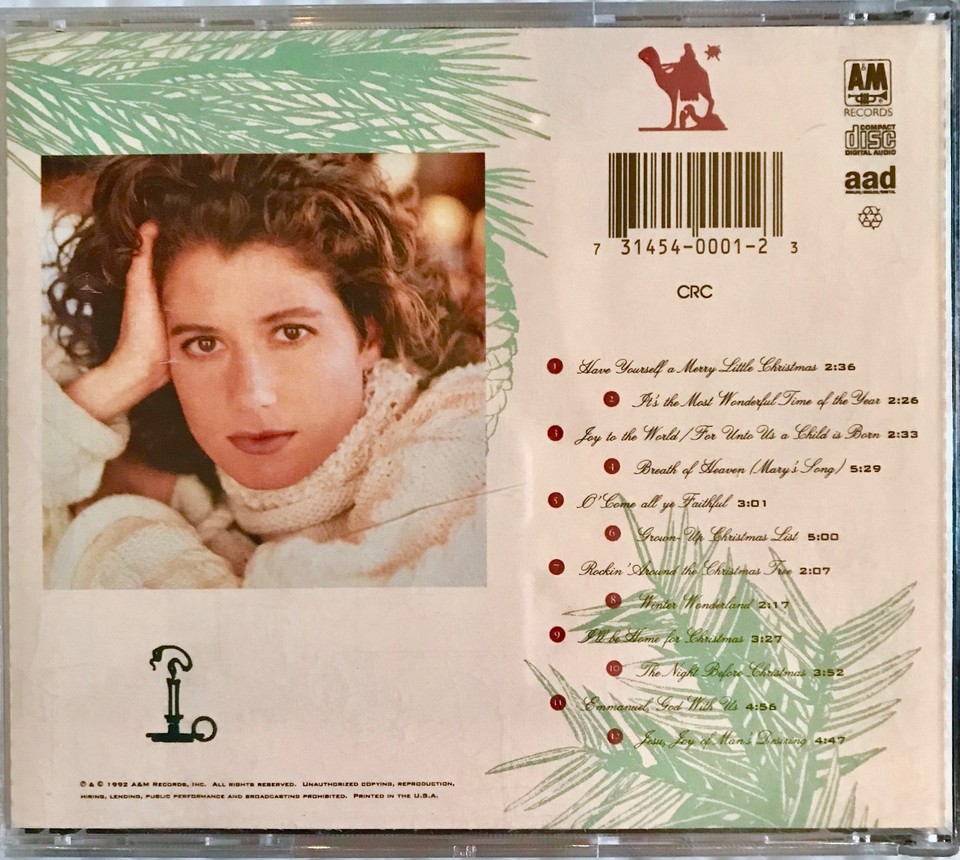 Amy Grant Home For Christmas CD Winter Wonderland Joy To The World ...