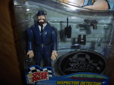 Speed Racer Series 2 "INSPECTOR DETECTOR" Action Figure ReSaurus 1999 ...