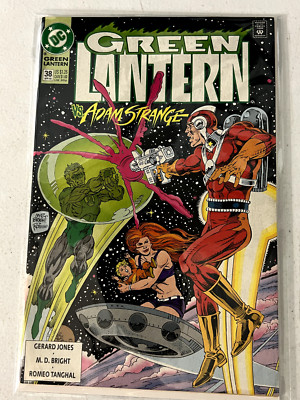 GREEN LANTERN #38 HAL JORDAN * ADAM STRANGE * WEAPONERS OF QWARD 1993 ...