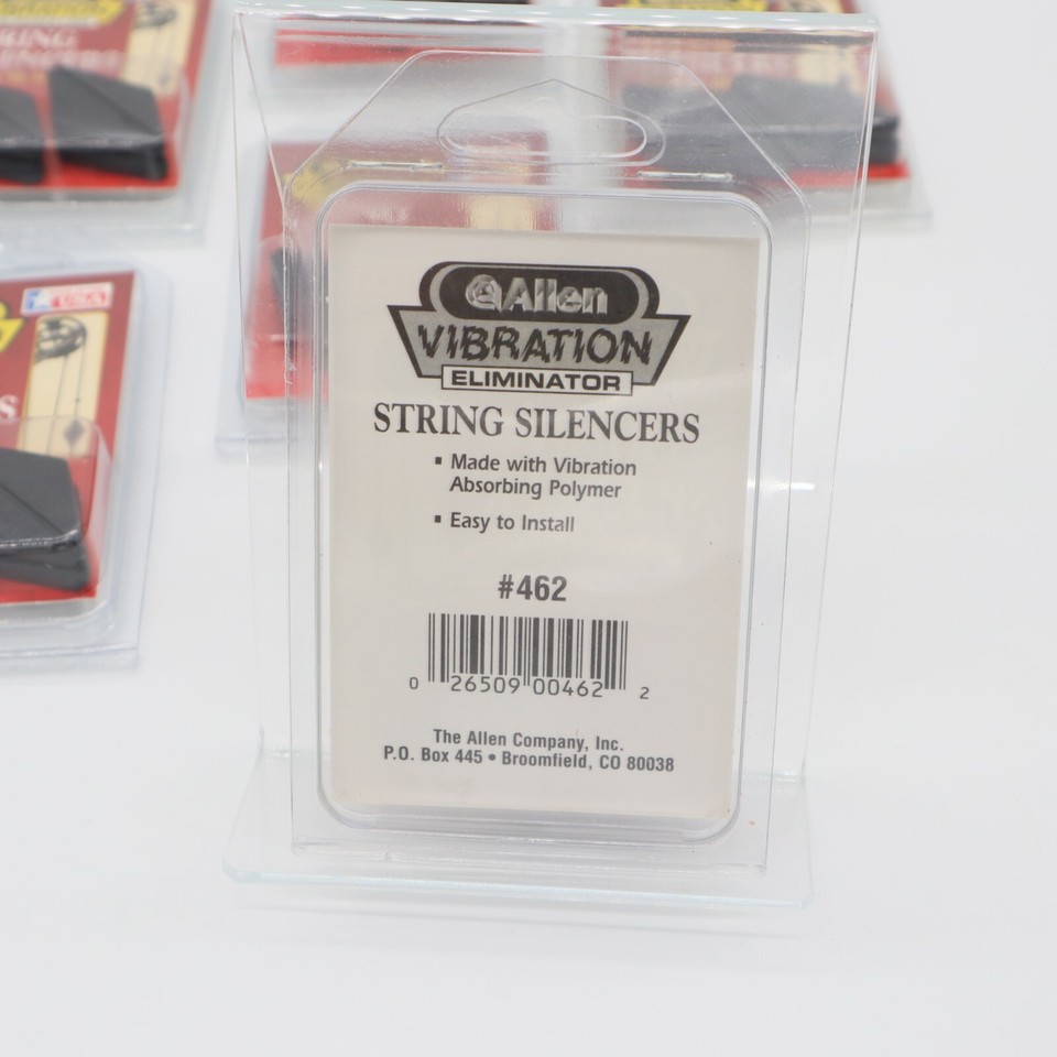Lot of 6 Packs of Allen String Silencers Vibration Eliminator NEW | eBay