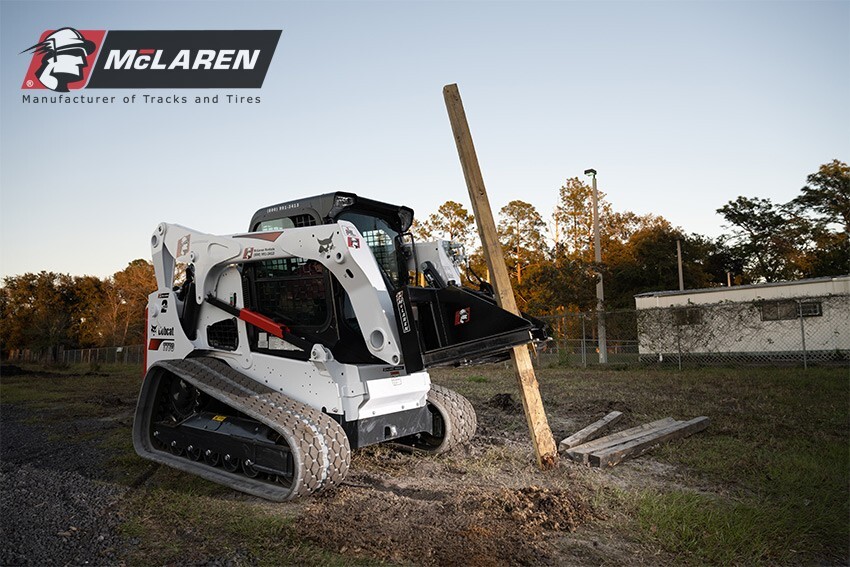 Skid Steer Tree Puller Post Puller Attachment Heavy Duty for CAT ...