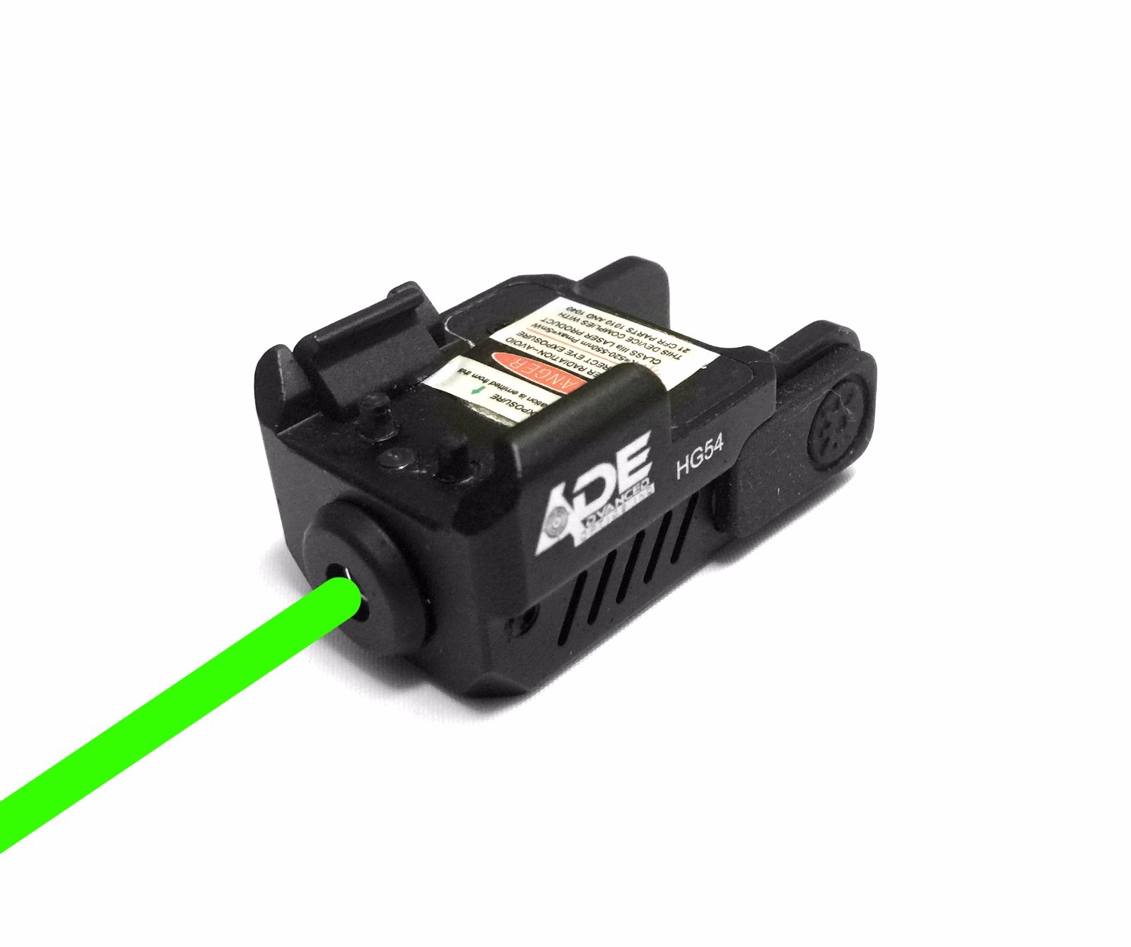HG54 Compact Green Pistol Rifle Laser Sight for Ruger 9E Walther PK380 ...