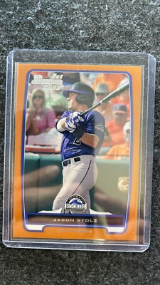 2012 Topps 1st Bowman Jason Stolz Colorado Rockies /250 | eBay