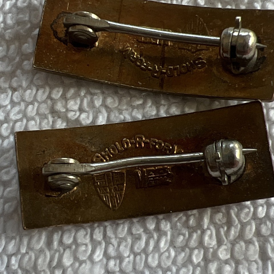 Vintage Shold-R-Form WWII US Military Army 1st Lieutenant Insignia Rank ...