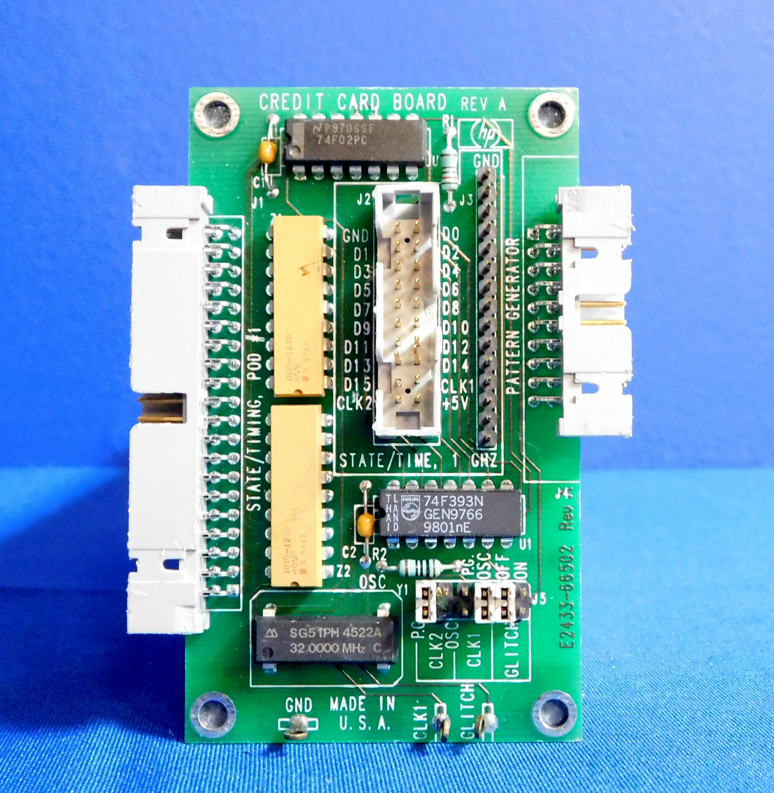 Agilent HP Keysight E2433-66502 Credit Card Board Assembly | eBay