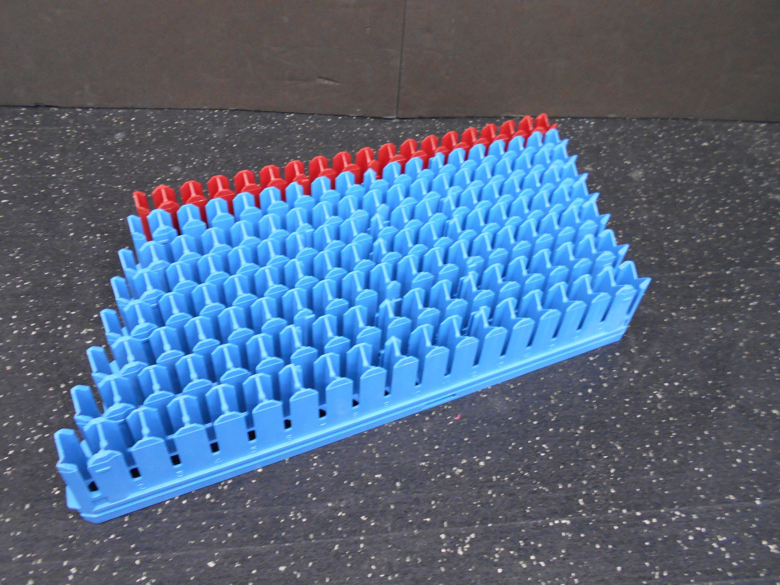 LOT OF 8 VARISETTE 18 POSITION 6-7 ML VIAL MINI SAMPLE CASSETTE HOLDER ...