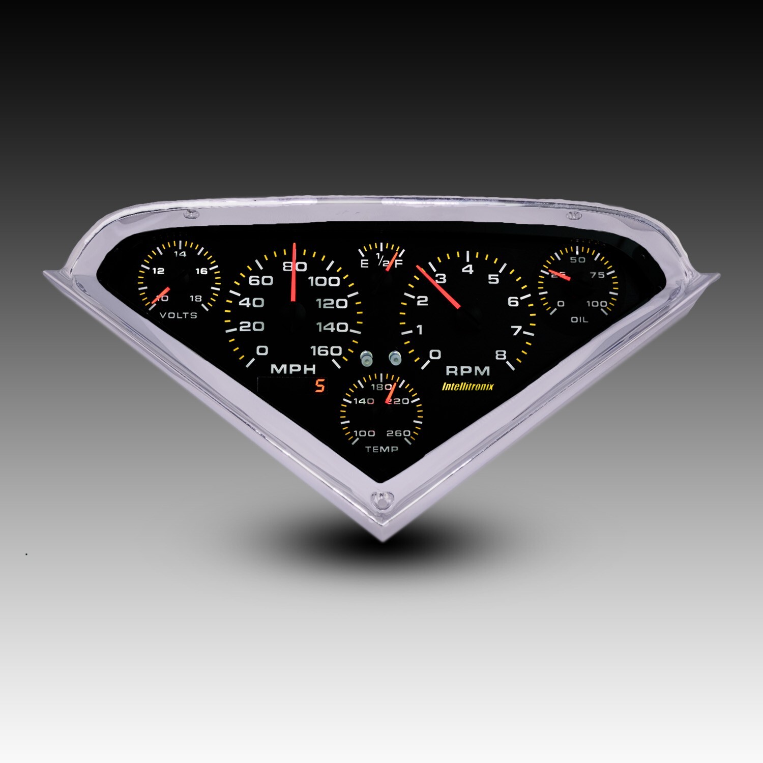 1955-1959 Chevy Truck Analog Gauge Cluster By Intellitronix Made In USA ...