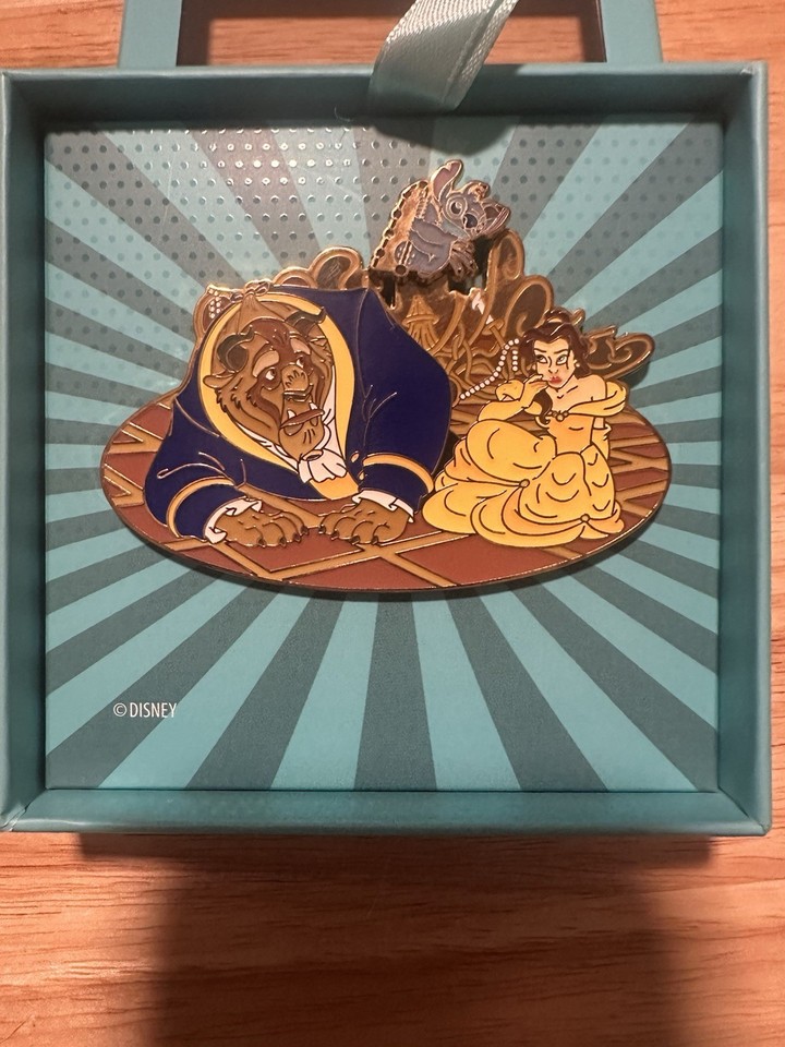 Disney Pin - Stitch, Beast and Belle - Awkward Moments - Beauty - Jumbo ...