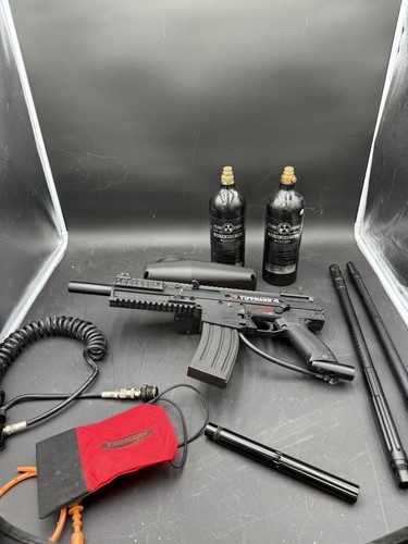 Tippmann X7 Paintball Gun with Electric Trigger Full Auto 3 Extra ...