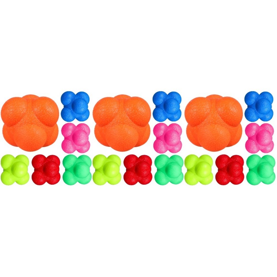 3 Count Reaction Ball Netball Training for Speed Agility Tools Balls ...