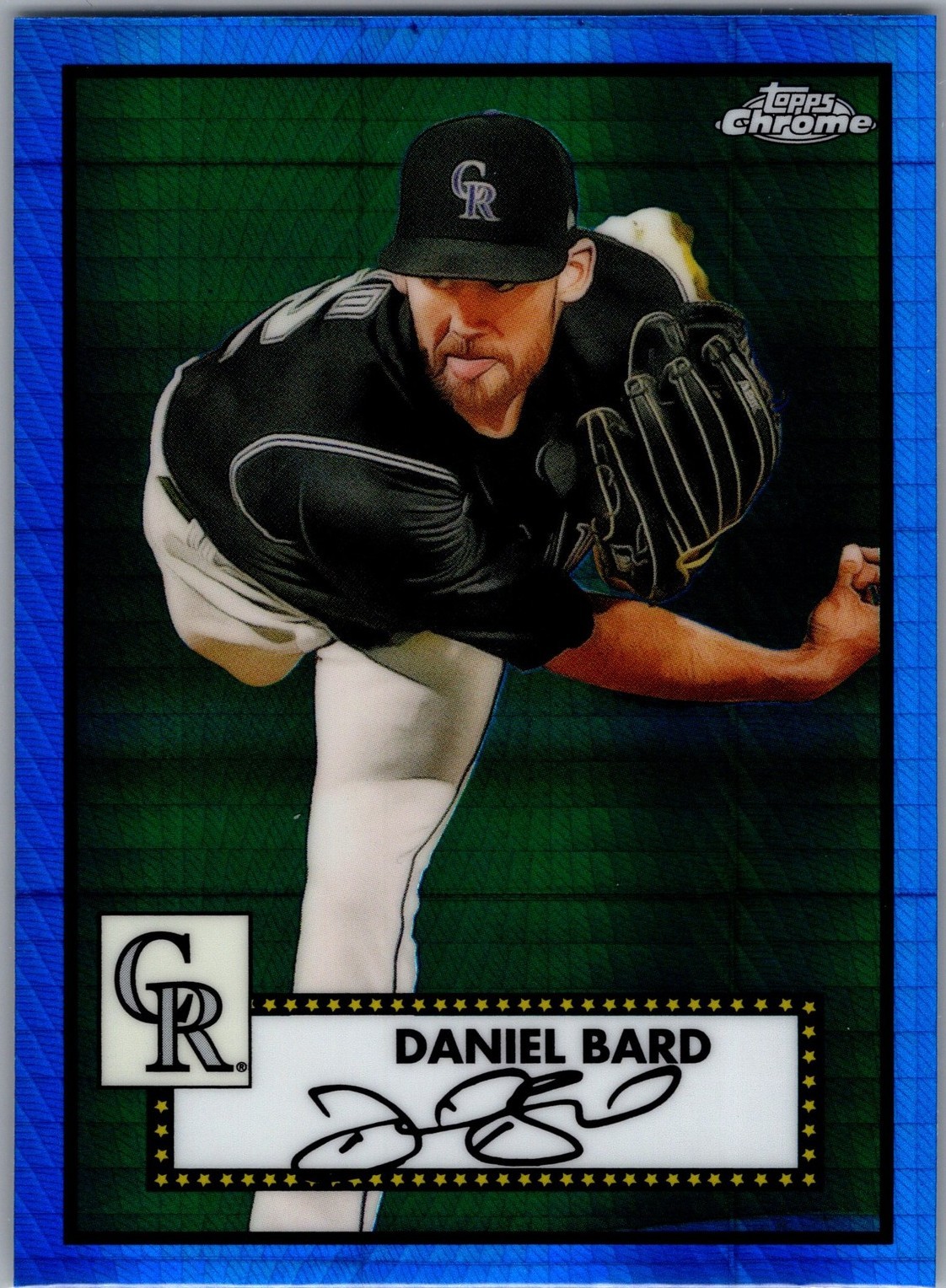 2021 Topps Chrome Platinum Anniversary - Daniel Bard #232 Blue Prism ...
